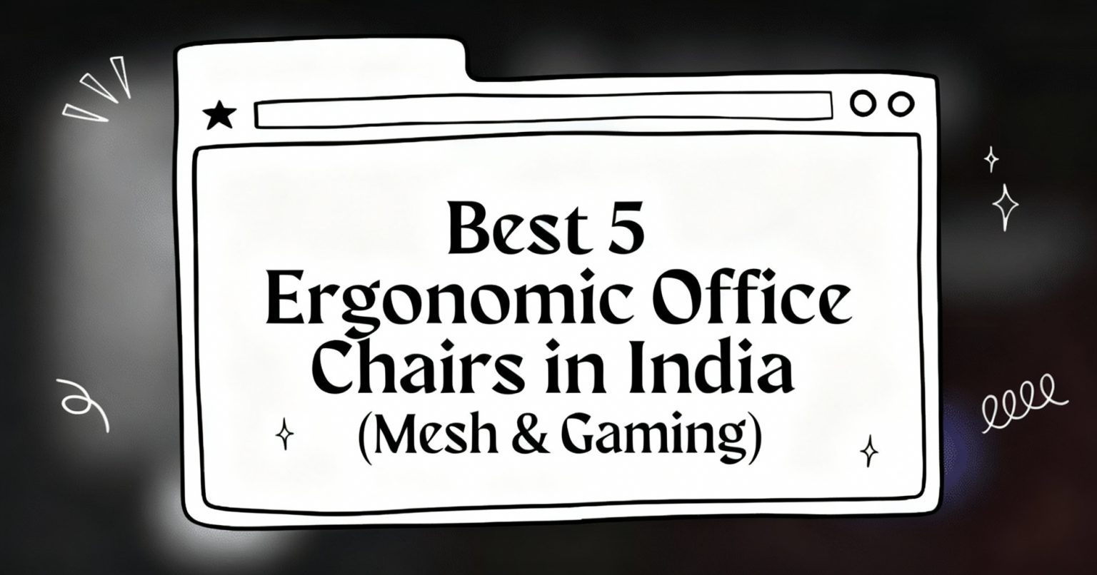 Best 5 Ergonomic Office Chairs in India (Mesh & Gaming) - PCPartsPicker ...