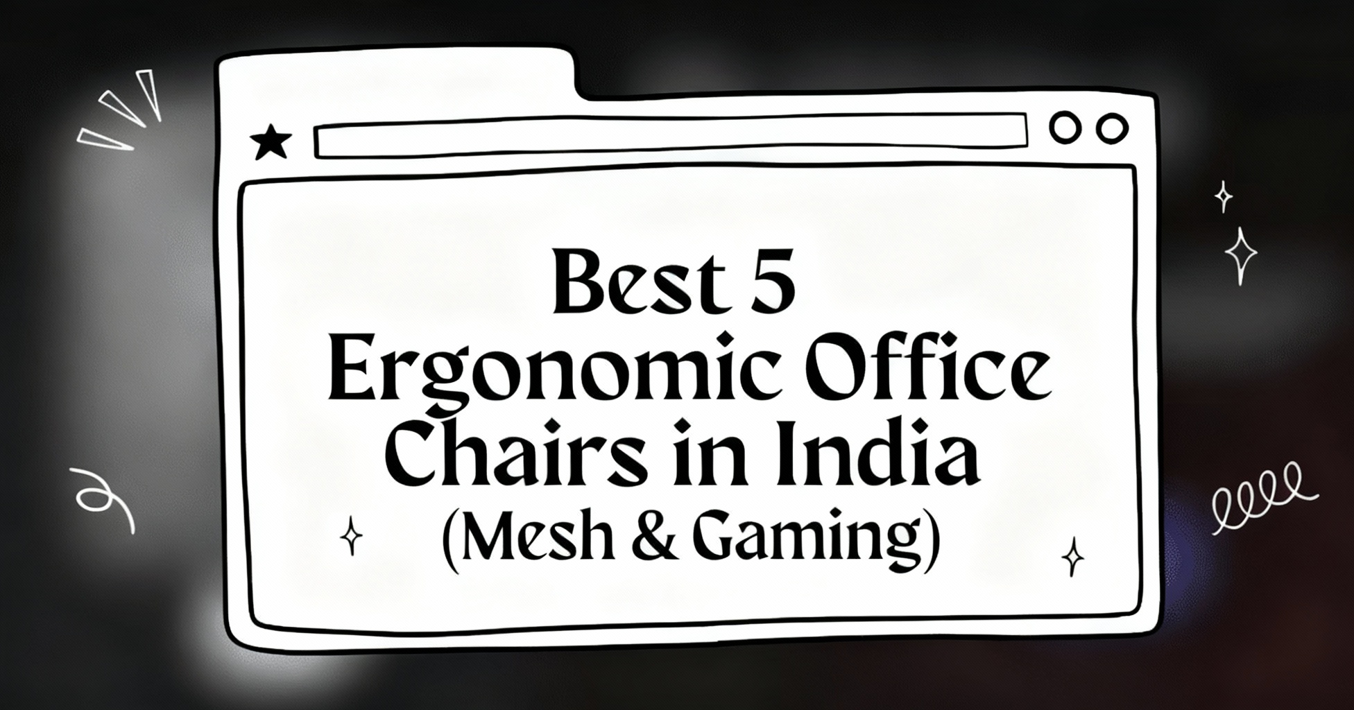 Best 5 Ergonomic Office Chairs in India (Mesh & Gaming) - PCPartsPicker ...