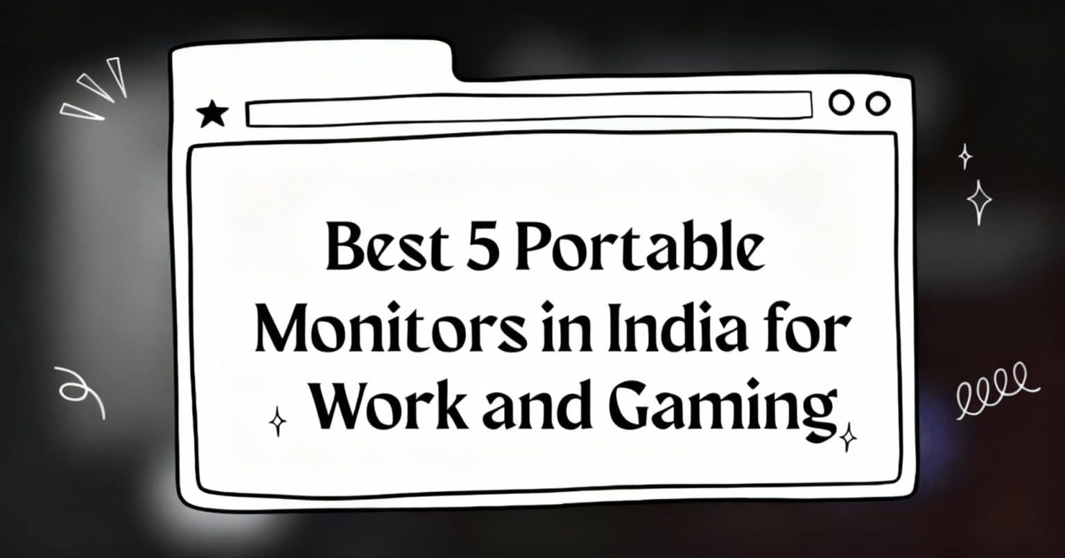 Best 5 Portable Monitors in India for Work and Gaming - PCPartsPicker India