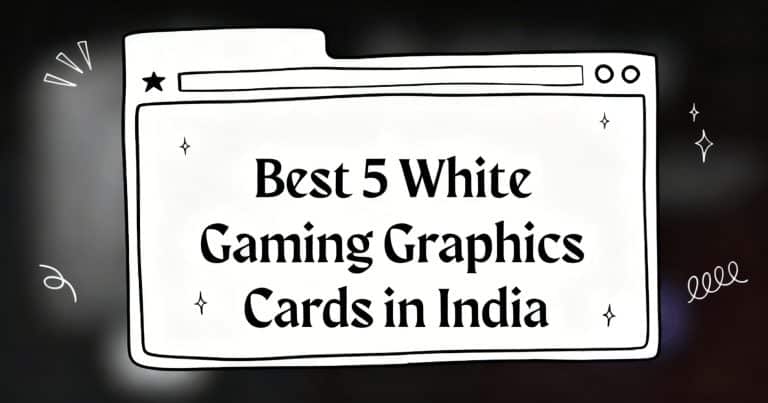 Best 5 White Gaming Graphics Cards in India - PCPartsPicker India